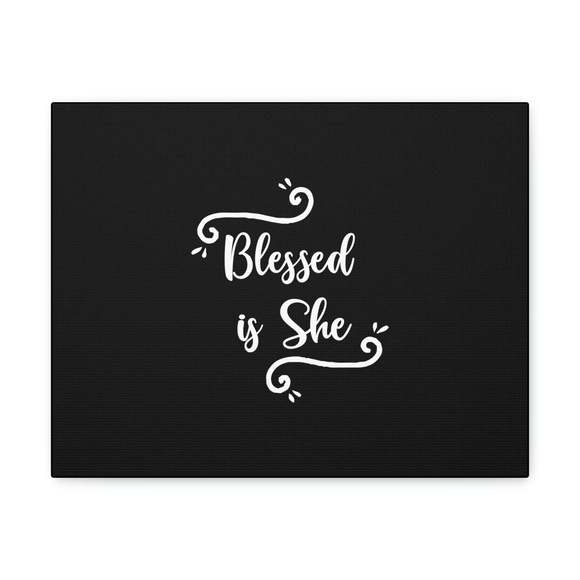 Express Your Love Gifts | Art | Scripture Sign Blessed Is She Luke 45 ...